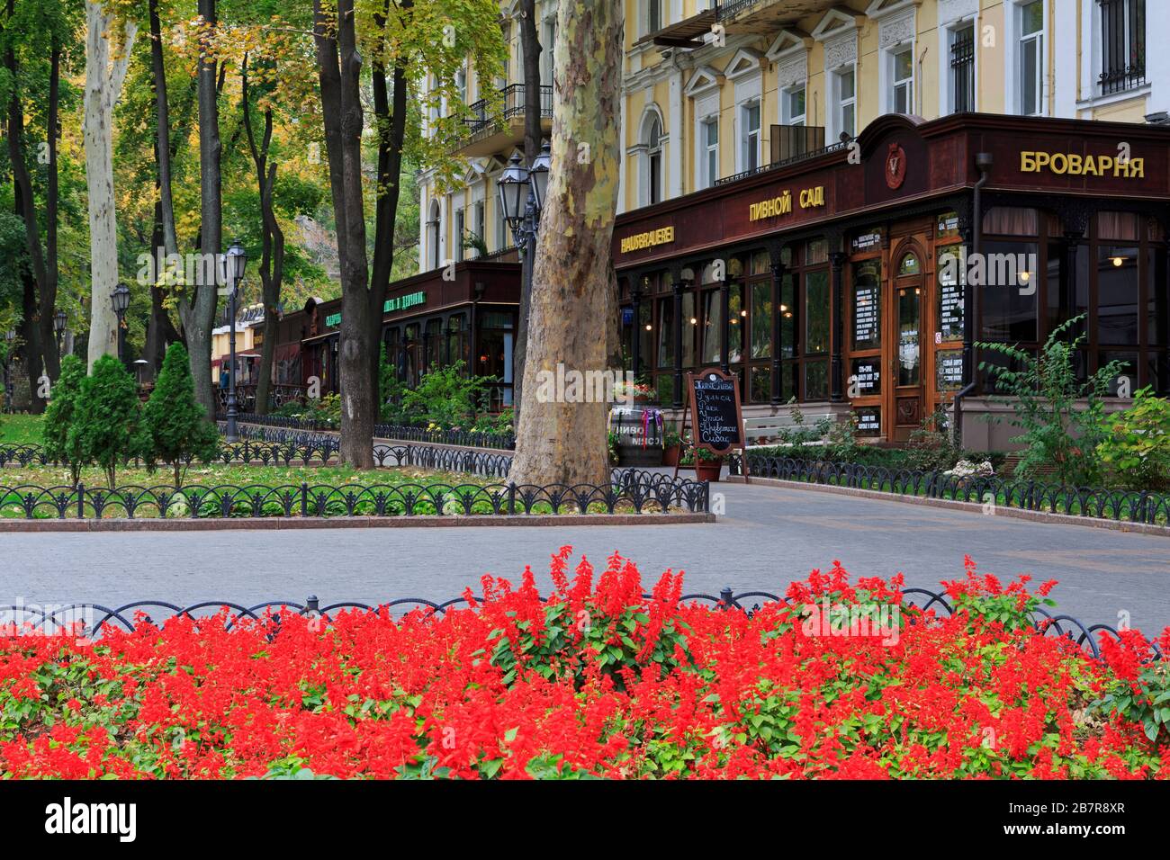 Ukraine odessa city park hi-res stock photography and images - Alamy