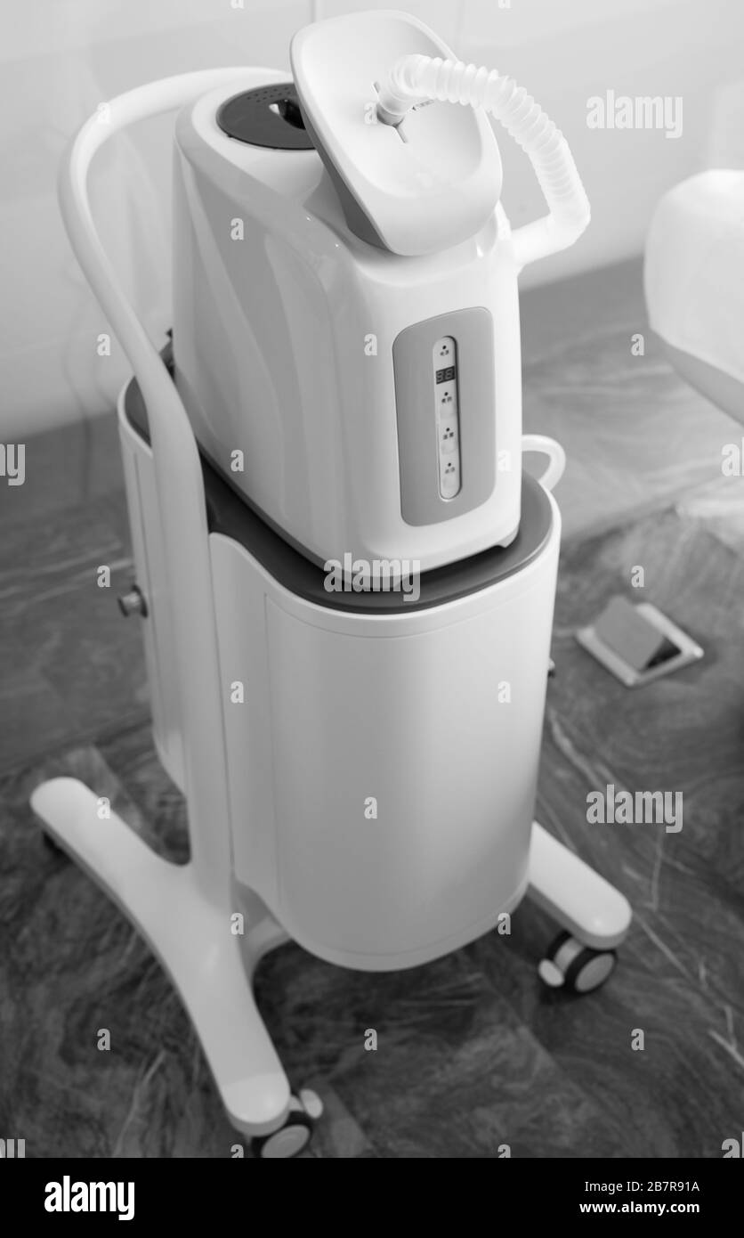 BEIJING, CHINA - JUNE 03, 2019: Modern medical equipment for health ...