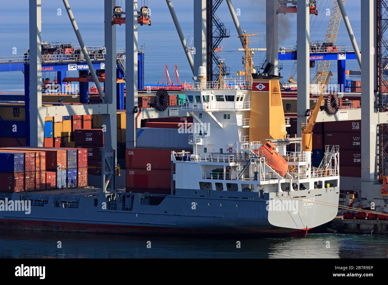 Port of Odessa,Crimea,Ukraine,Eastern Europe Stock Photo - Alamy