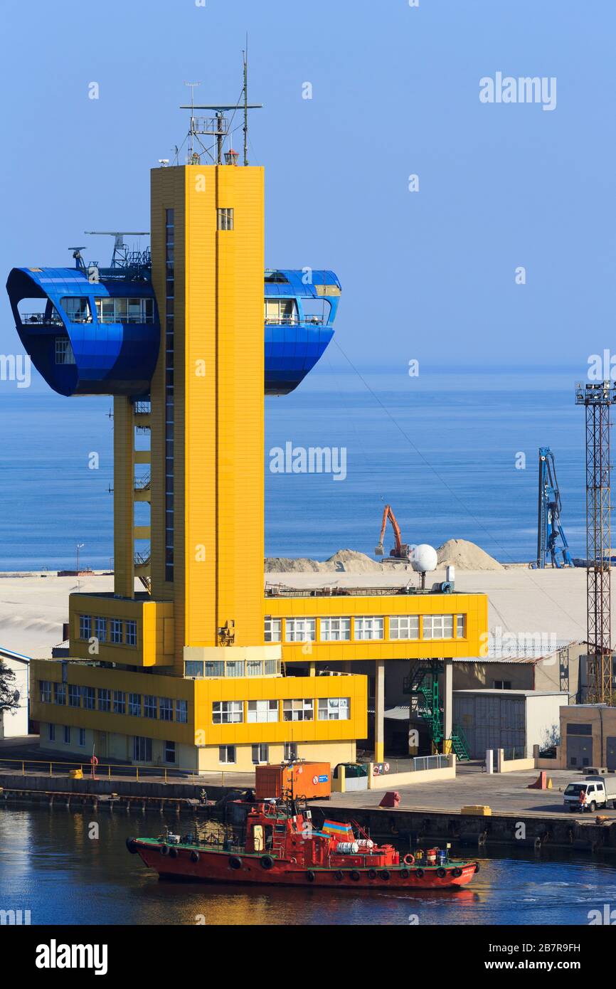 Sea port control tower hi-res stock photography and images - Alamy