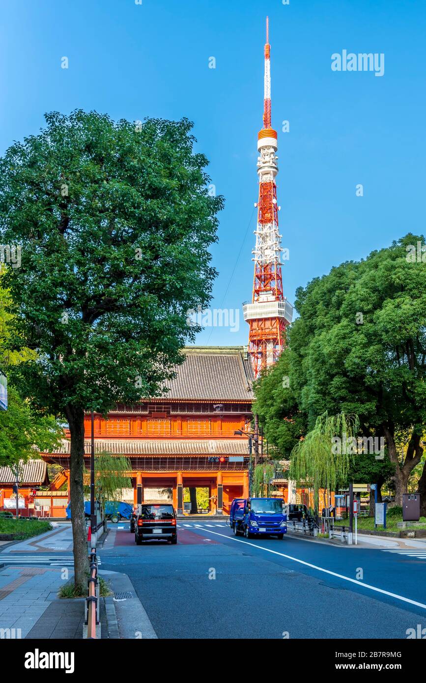 Tokyo street view in downtown, Japan Stock Photo - Alamy