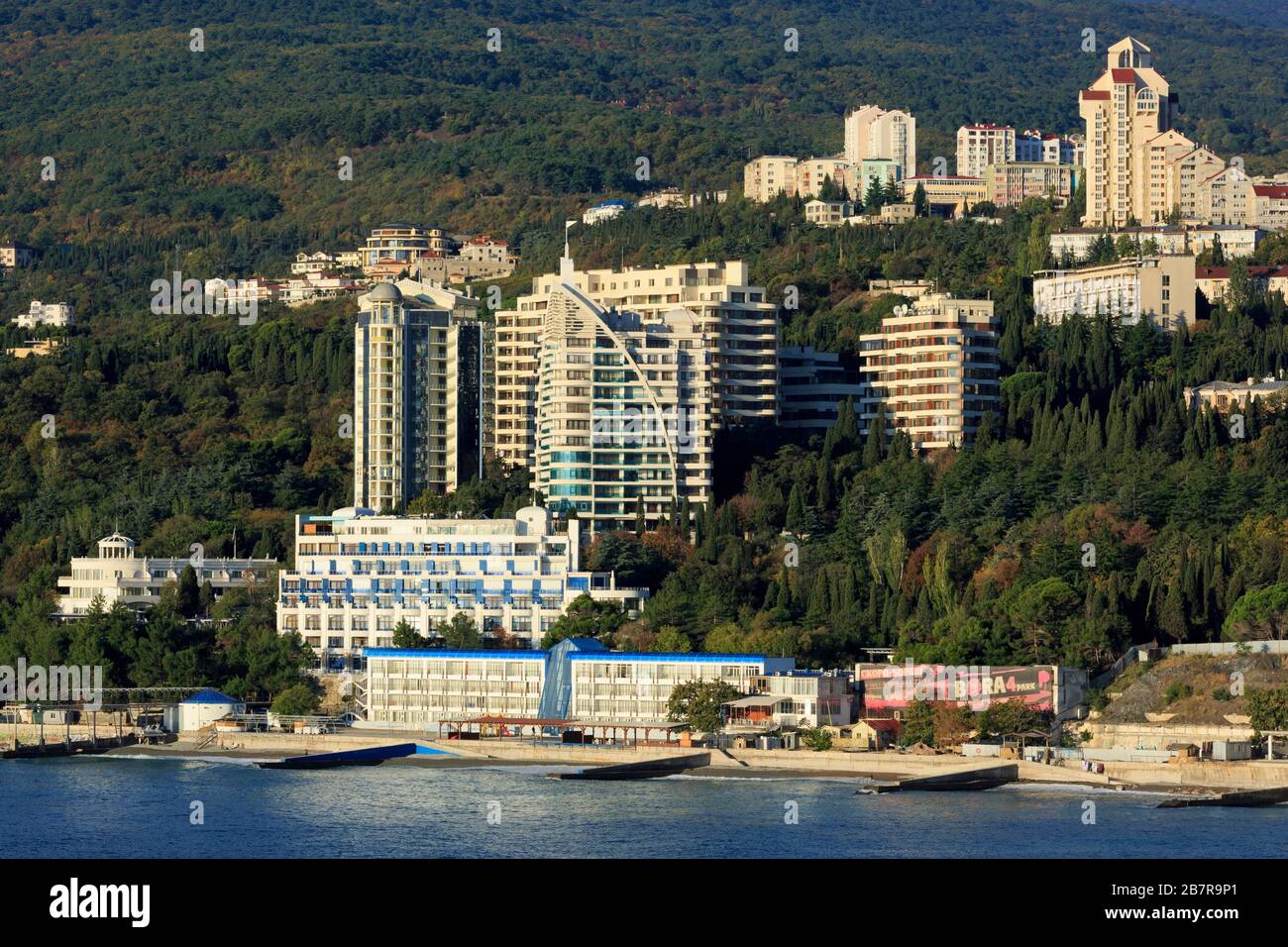 Port of Yalta,Crimea,Ukraine,Eastern Europe Stock Photo - Alamy