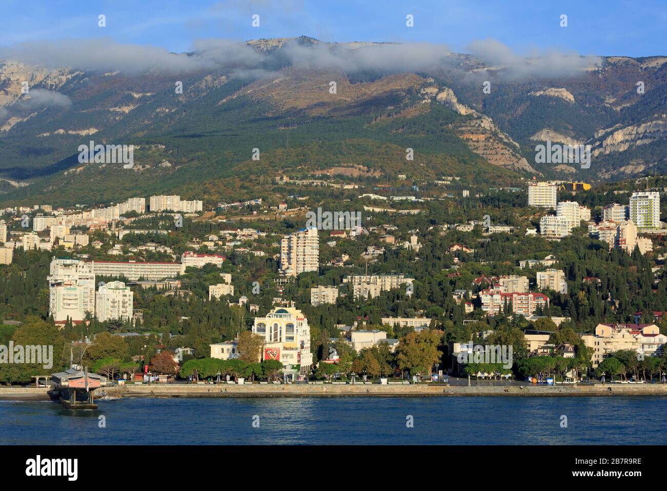 Port of Yalta,Crimea,Ukraine,Eastern Europe Stock Photo - Alamy