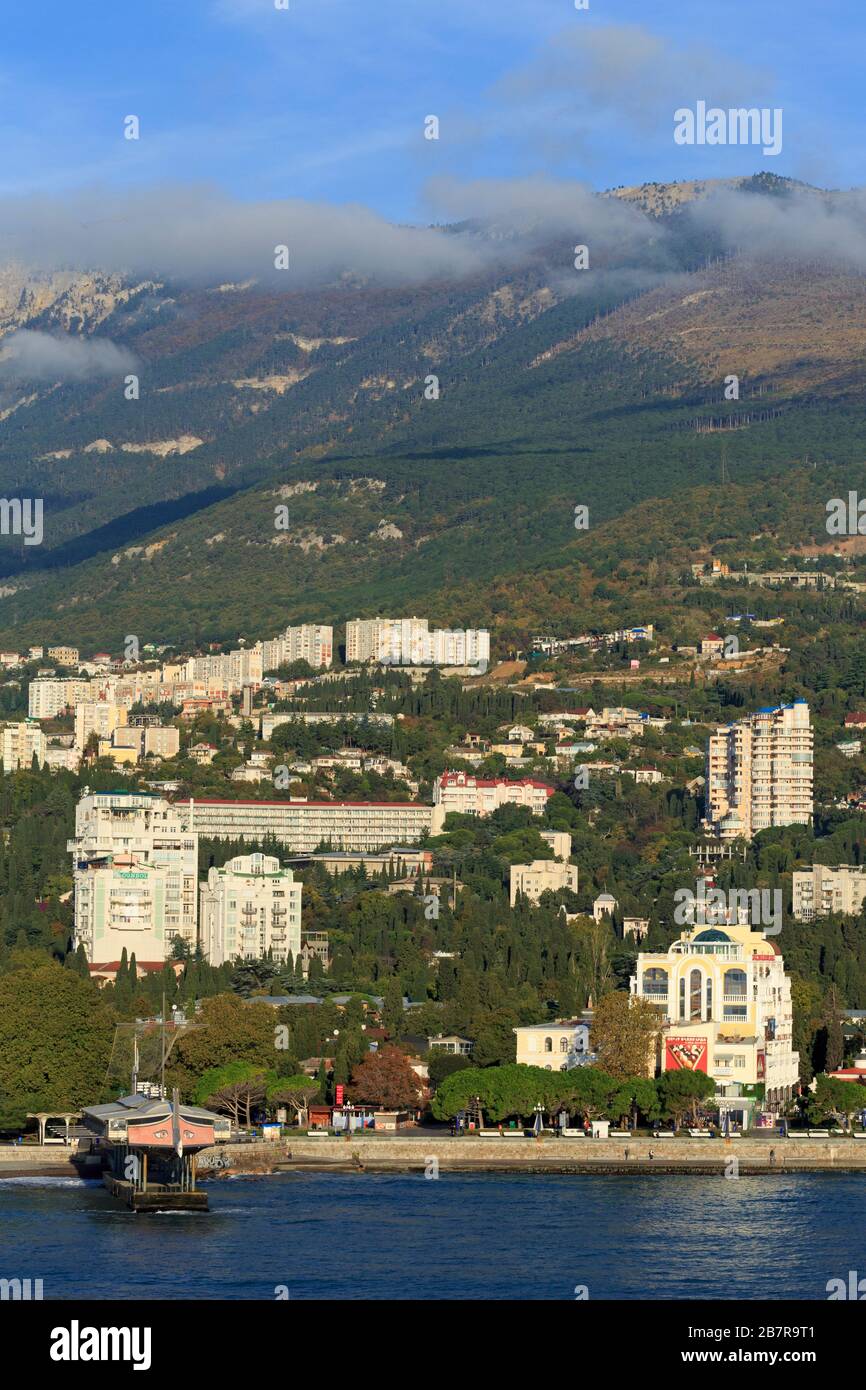 Port of Yalta,Crimea,Ukraine,Eastern Europe Stock Photo - Alamy