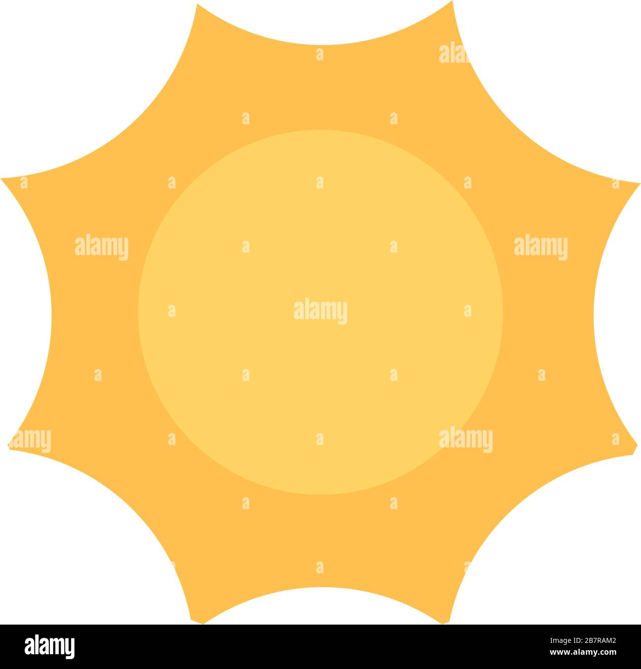 Radiant sunlight Cut Out Stock Images & Pictures - Alamy