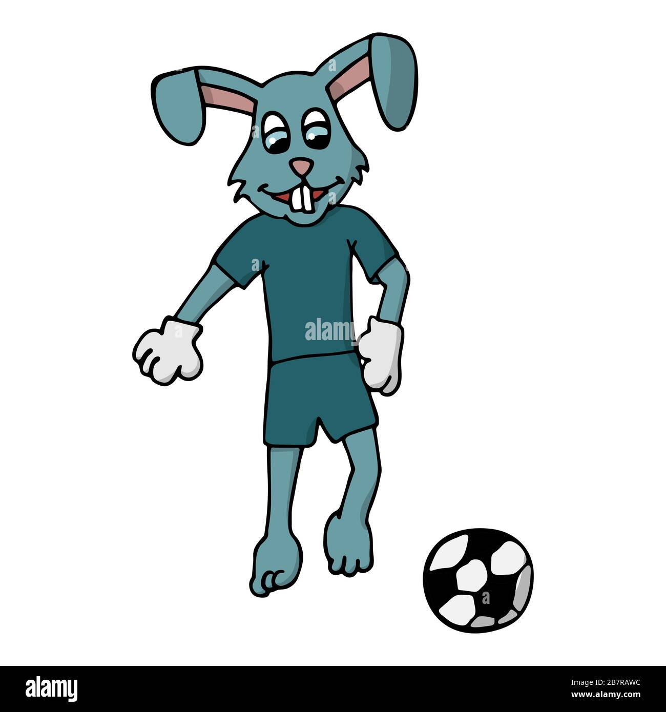Soccer cartoon hi-res stock photography and images - Alamy
