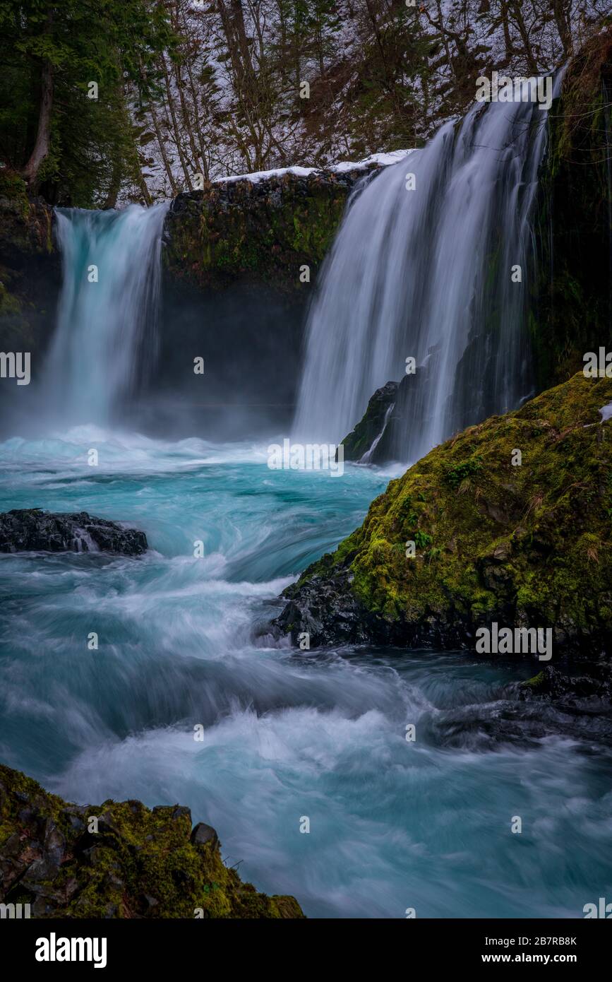 Washington waterfalls hi-res stock photography and images - Alamy