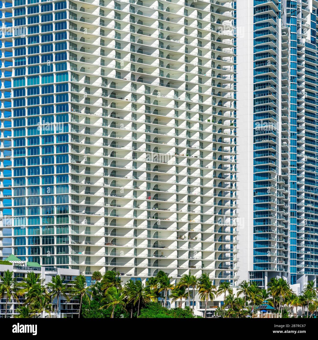 High rise buildings in Miami, Florida Stock Photo - Alamy
