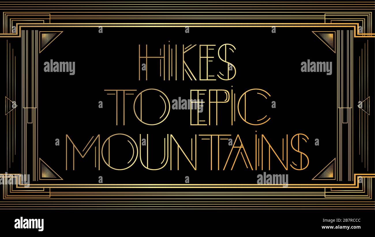 Epic trekking Stock Vector Images - Alamy
