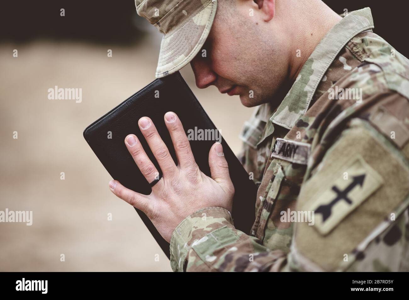 Praying Soldier