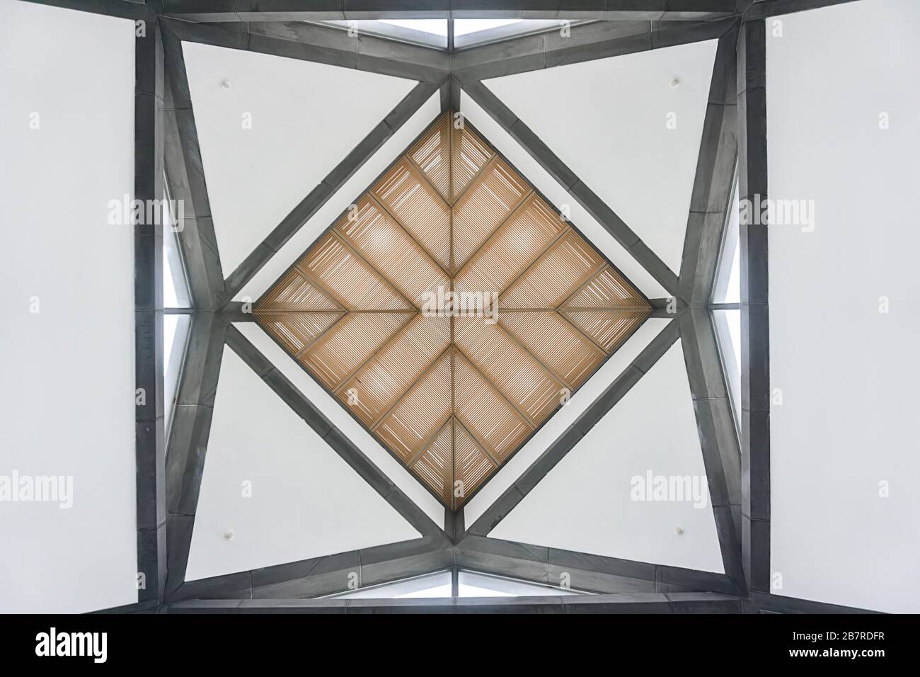 Suzhou museum scenery,designed by I M Pei Stock Photo - Alamy