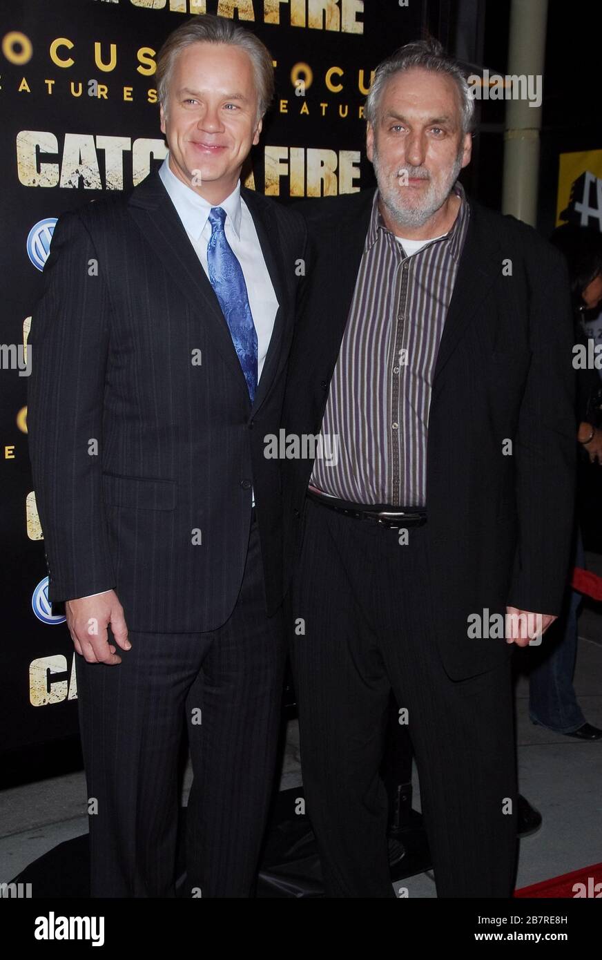 TIm Robbins and Director Phillip Noyce at the Los Angeles Premiere of ...