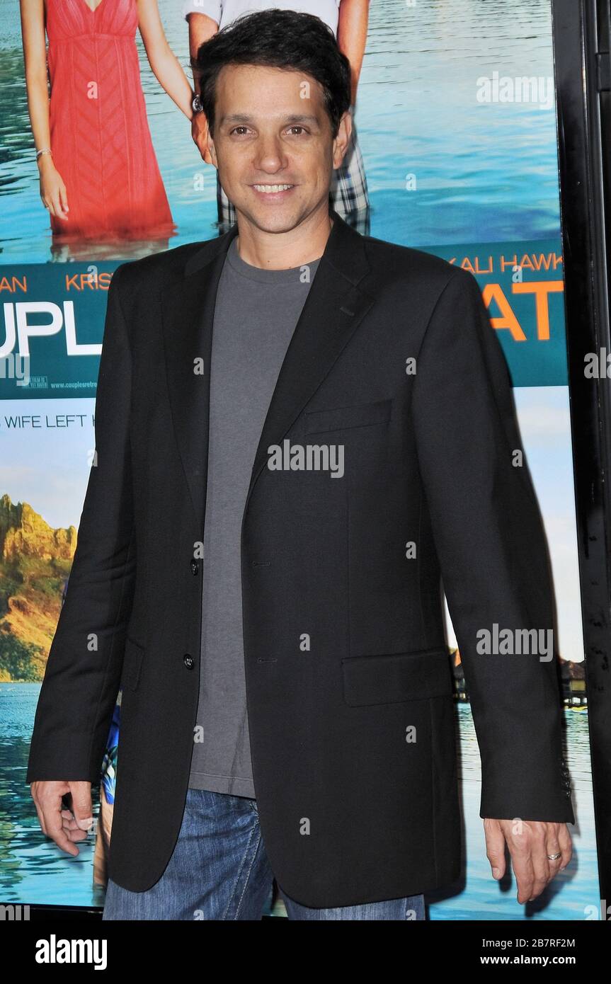 Ralph Macchio at the Los Angeles Premiere of "Couples Retreat" held at ...
