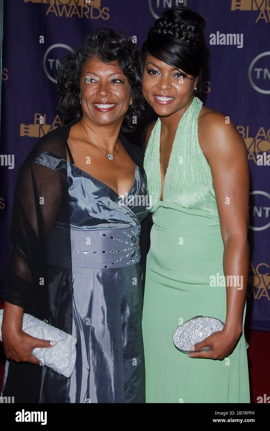 Taraji P. Henson and Mom at the Film Life's 2nd Annual Black Movie ...