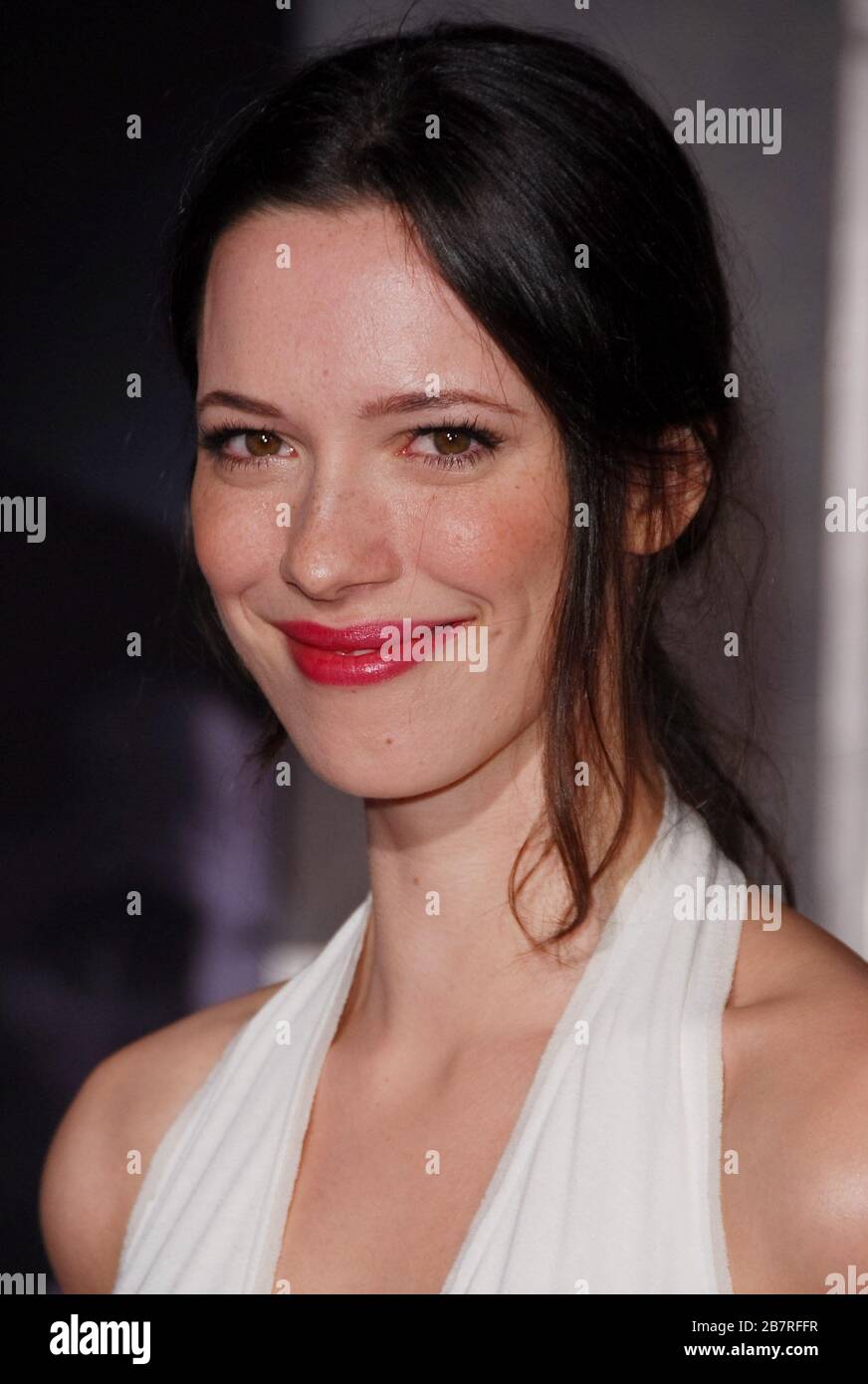 Rebecca Hall at the World Premiere of "The Prestige" held at the El ...
