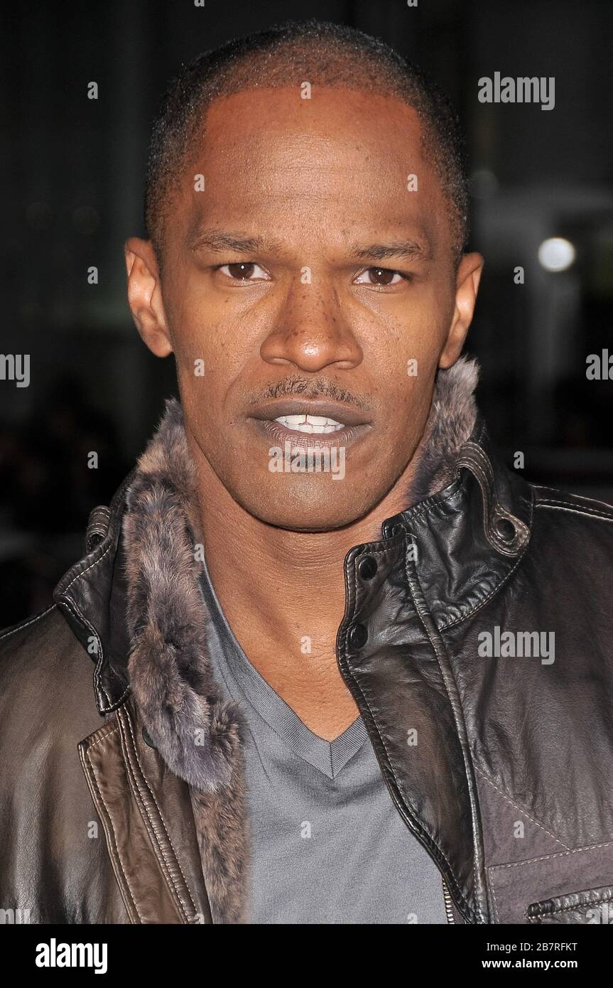 Jamie Foxx at The Los Angeles Premiere of "Law Abiding Citizen" held at ...