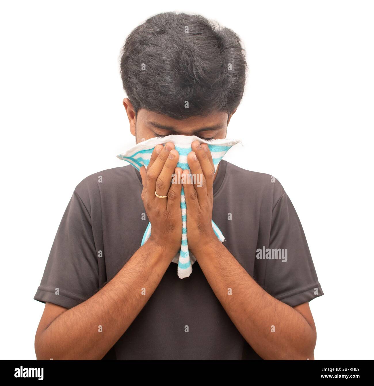 Sneezing coughing hi-res stock photography and images - Alamy