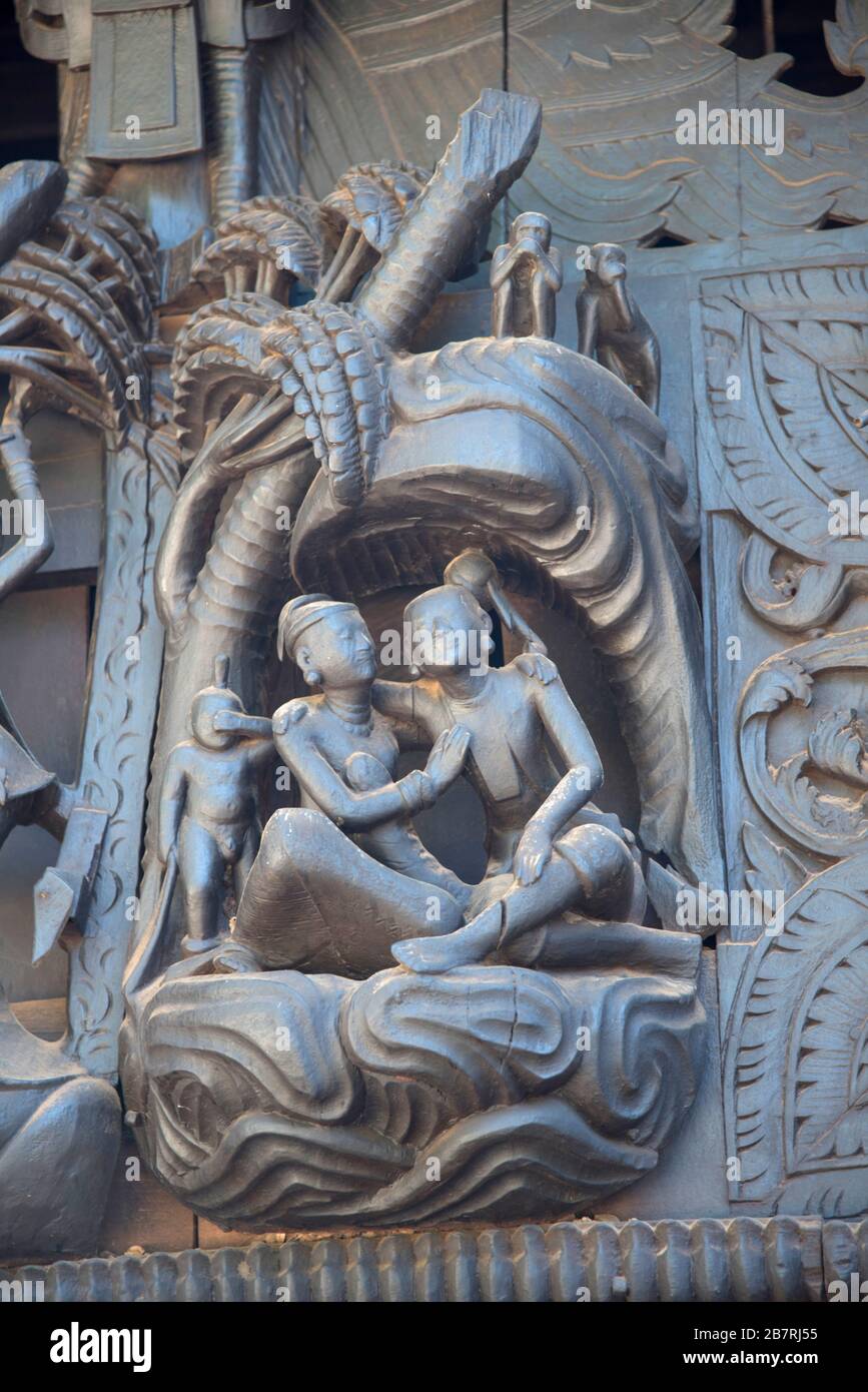 Salay yoke sone monastery hi-res stock photography and images - Alamy