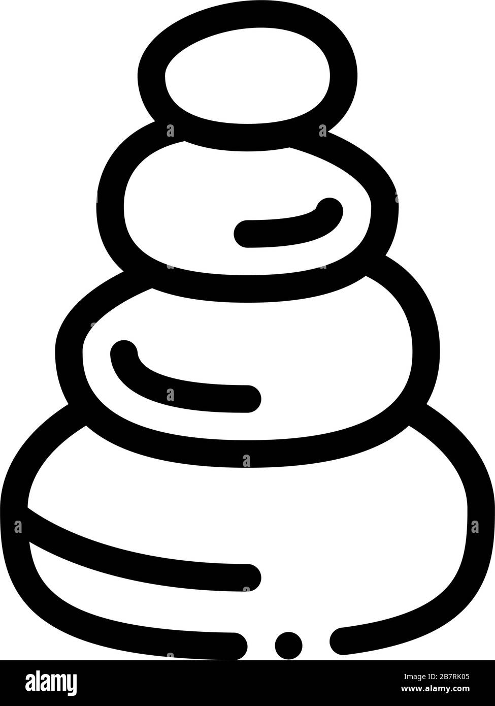 Painting of stones Black and White Stock Photos & Images - Alamy