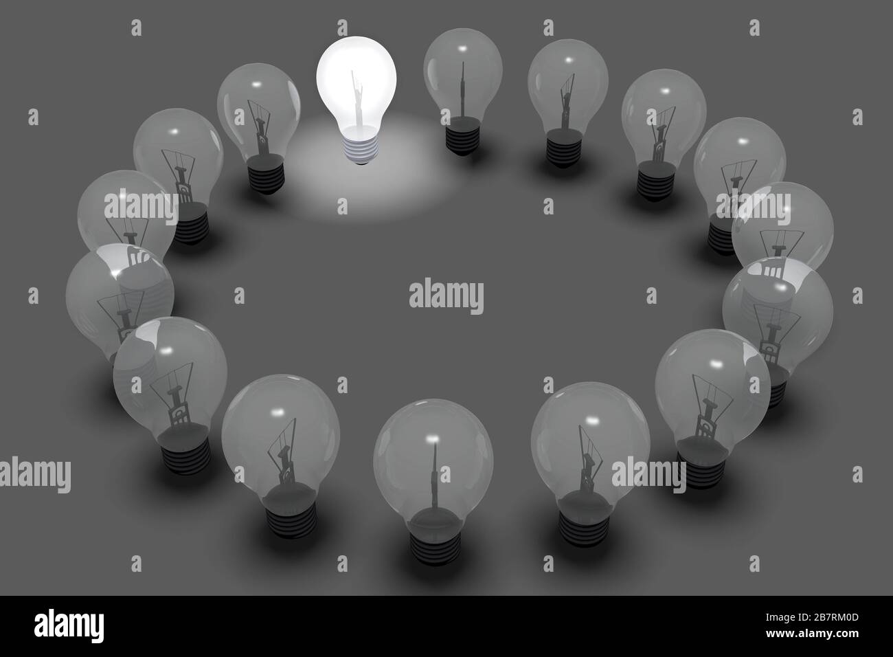 Lightbulb clipart hi-res stock photography and images - Alamy