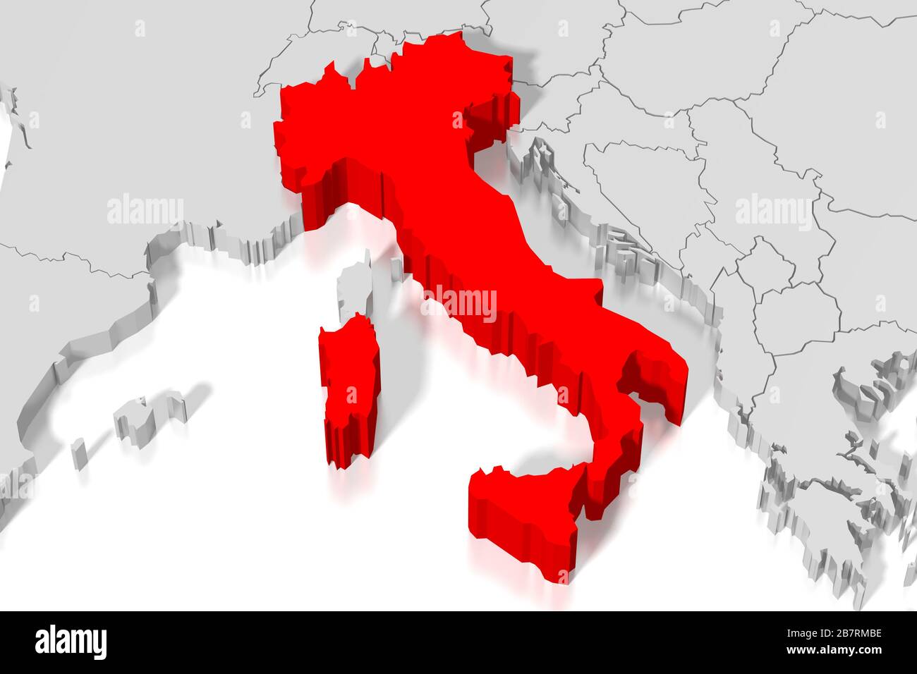 Infographics italy map outline hi-res stock photography and images - Alamy