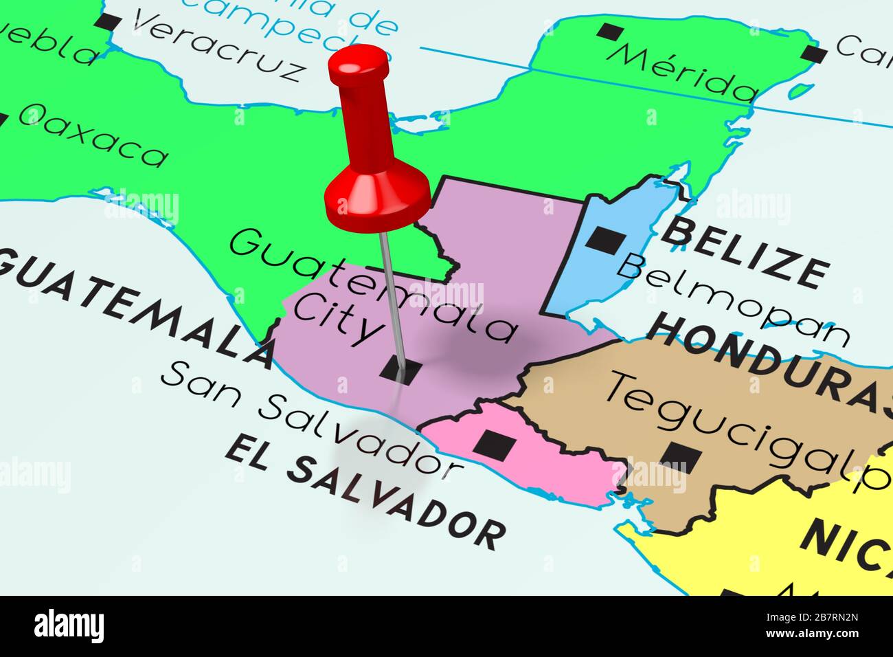 Guatemala City Map
