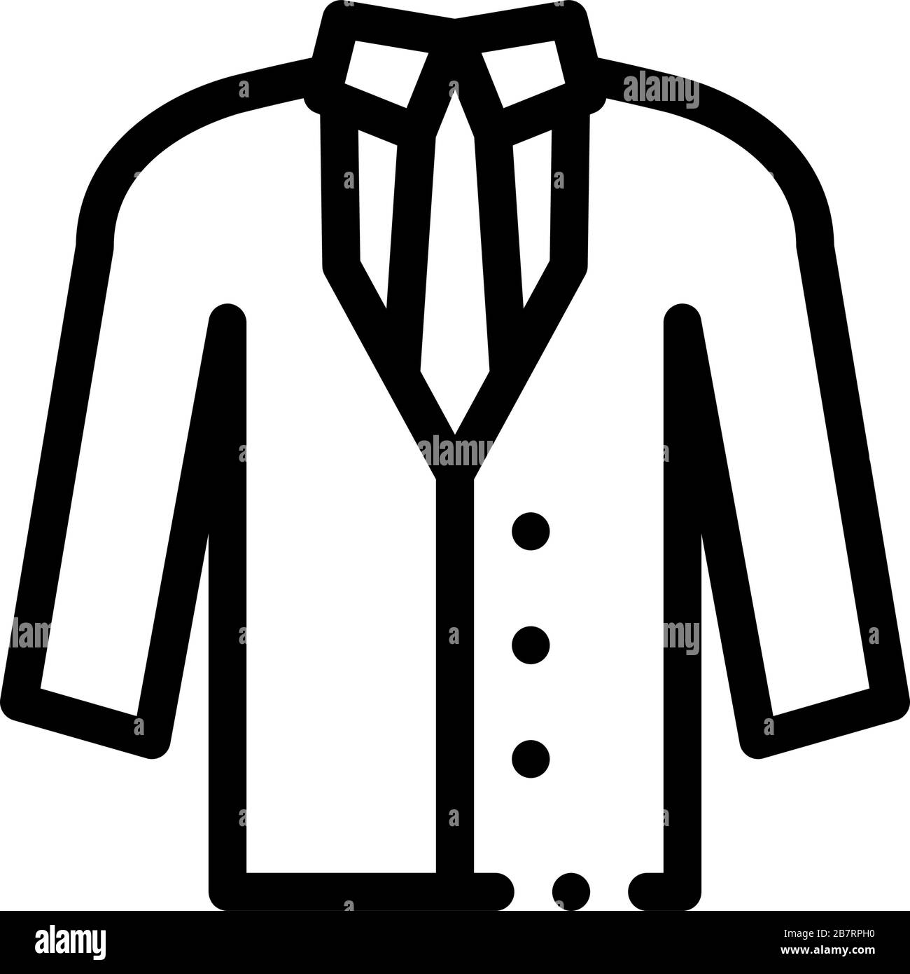 Costume Icon Vector Outline Illustration Stock Vector Image & Art - Alamy