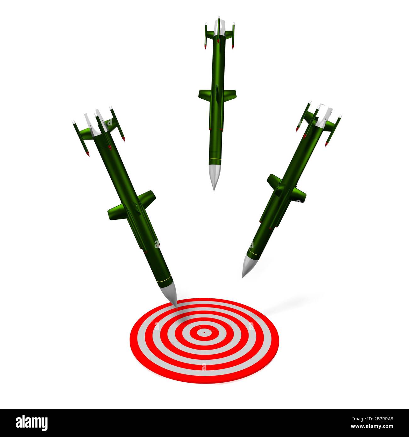 Three warheads Cut Out Stock Images & Pictures - Alamy