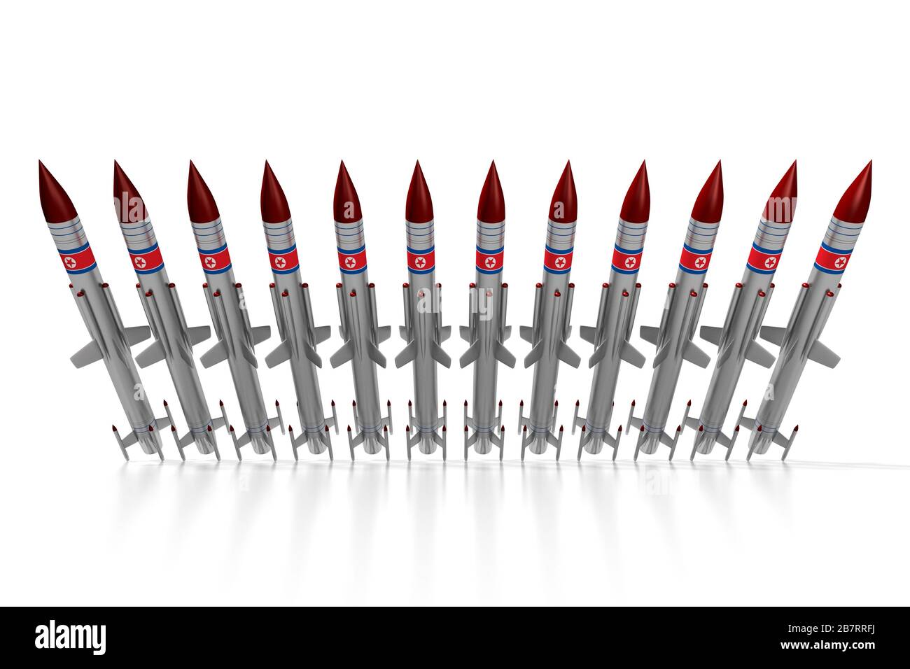 Ballistic missile korea Cut Out Stock Images & Pictures - Alamy