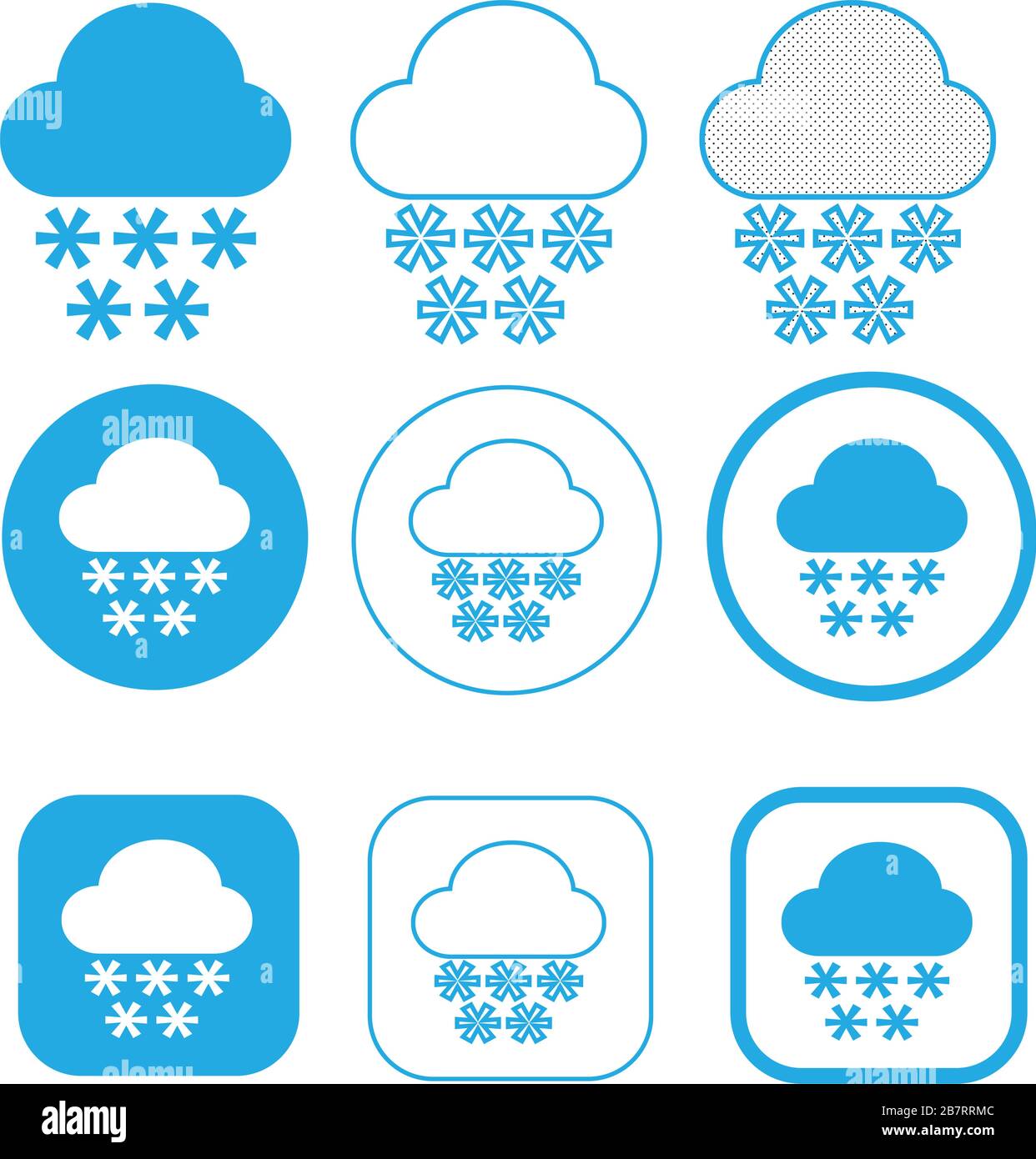 Simple Cloud icon sign symbol Stock Vector Image & Art - Alamy