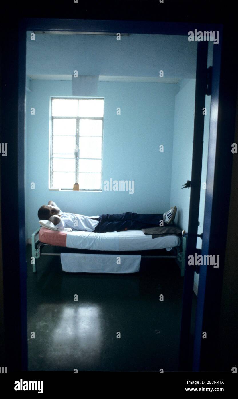 Austin, Texas: Juvenile delinquent detention facility. Simulation of ...