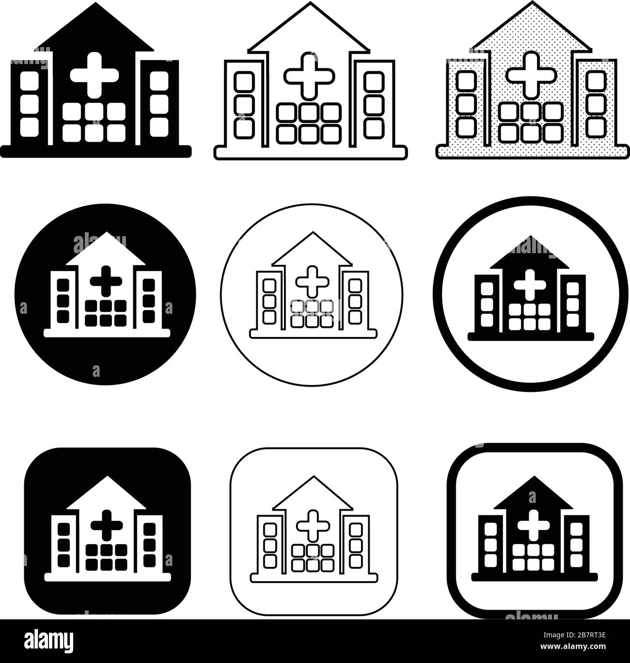 simple Hospital icon sign design Stock Vector Image & Art - Alamy