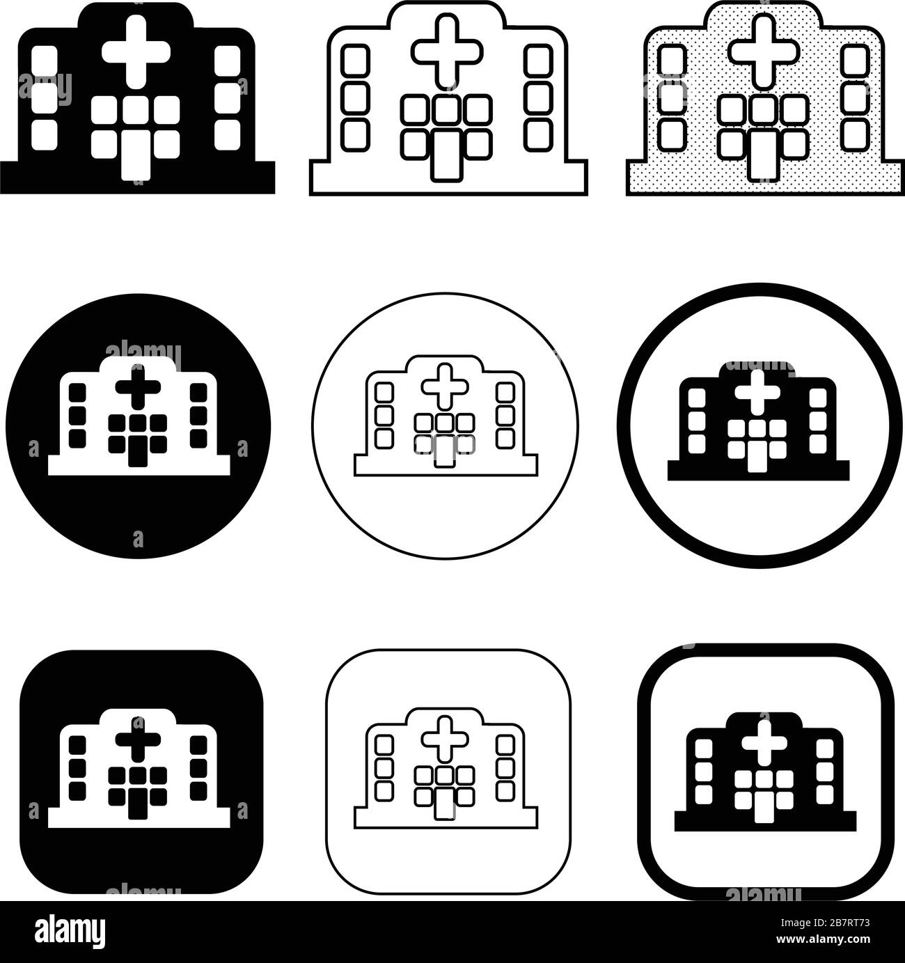 simple Hospital icon sign design Stock Vector Image & Art - Alamy