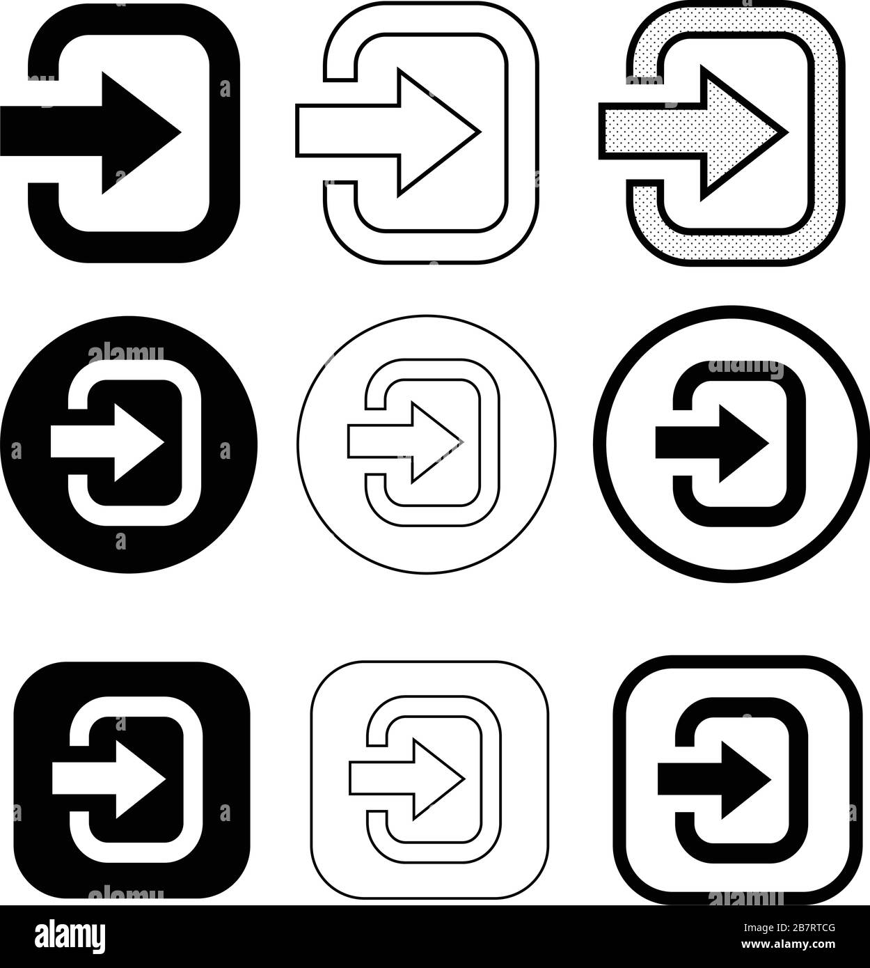 simple Login sign icon sign design Stock Vector Image & Art - Alamy