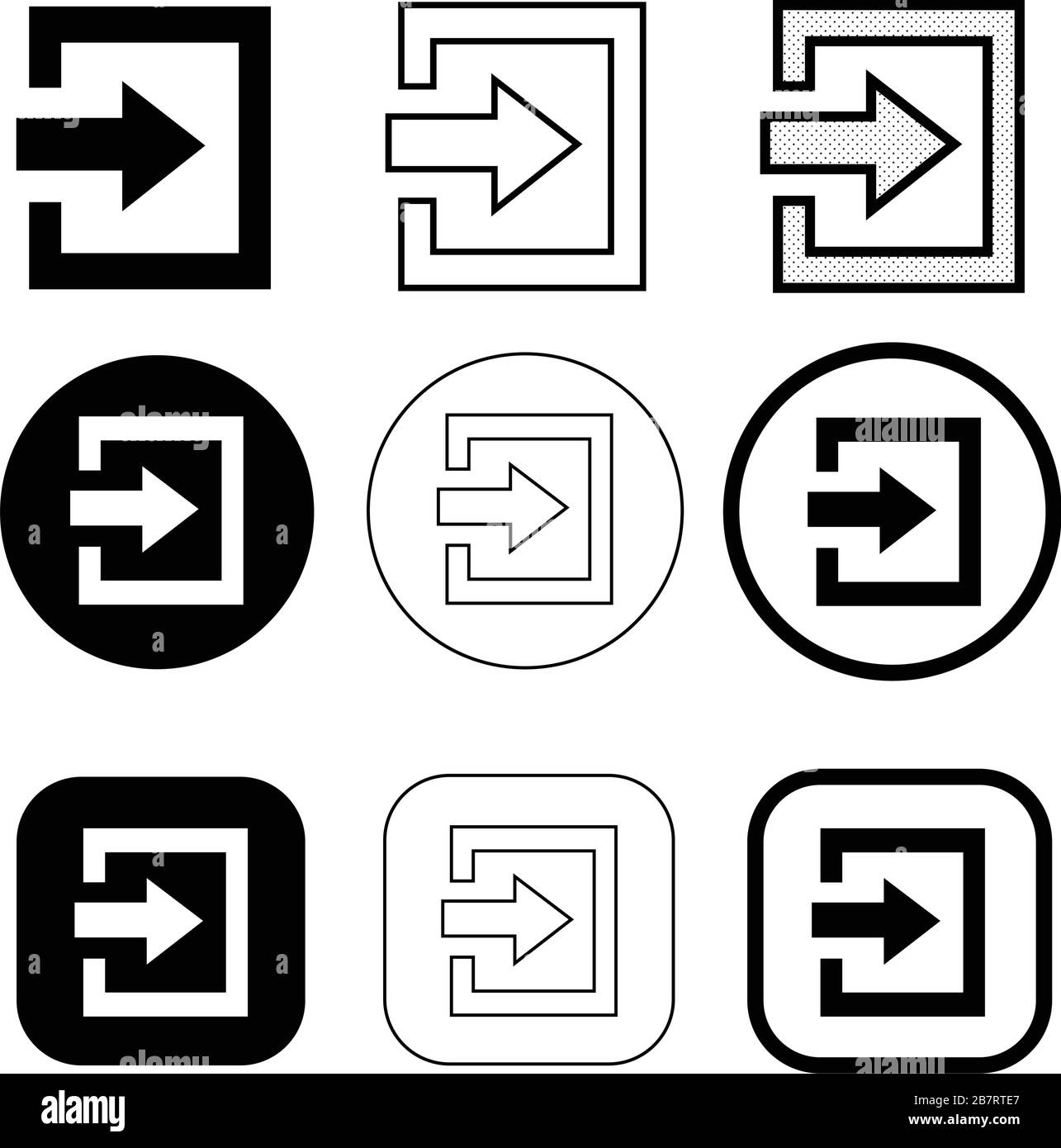 simple Login sign icon sign design Stock Vector Image & Art - Alamy