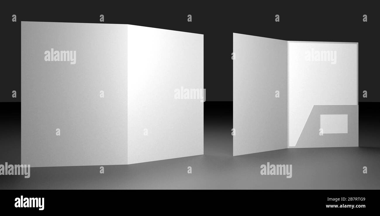 Folder mockup hi-res stock photography and images - Alamy
