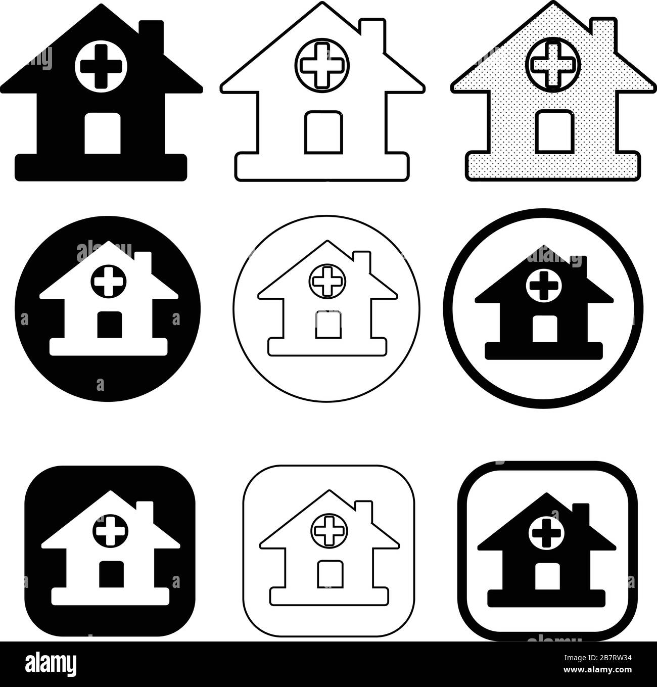 simple Hospital icon sign design Stock Vector Image & Art - Alamy