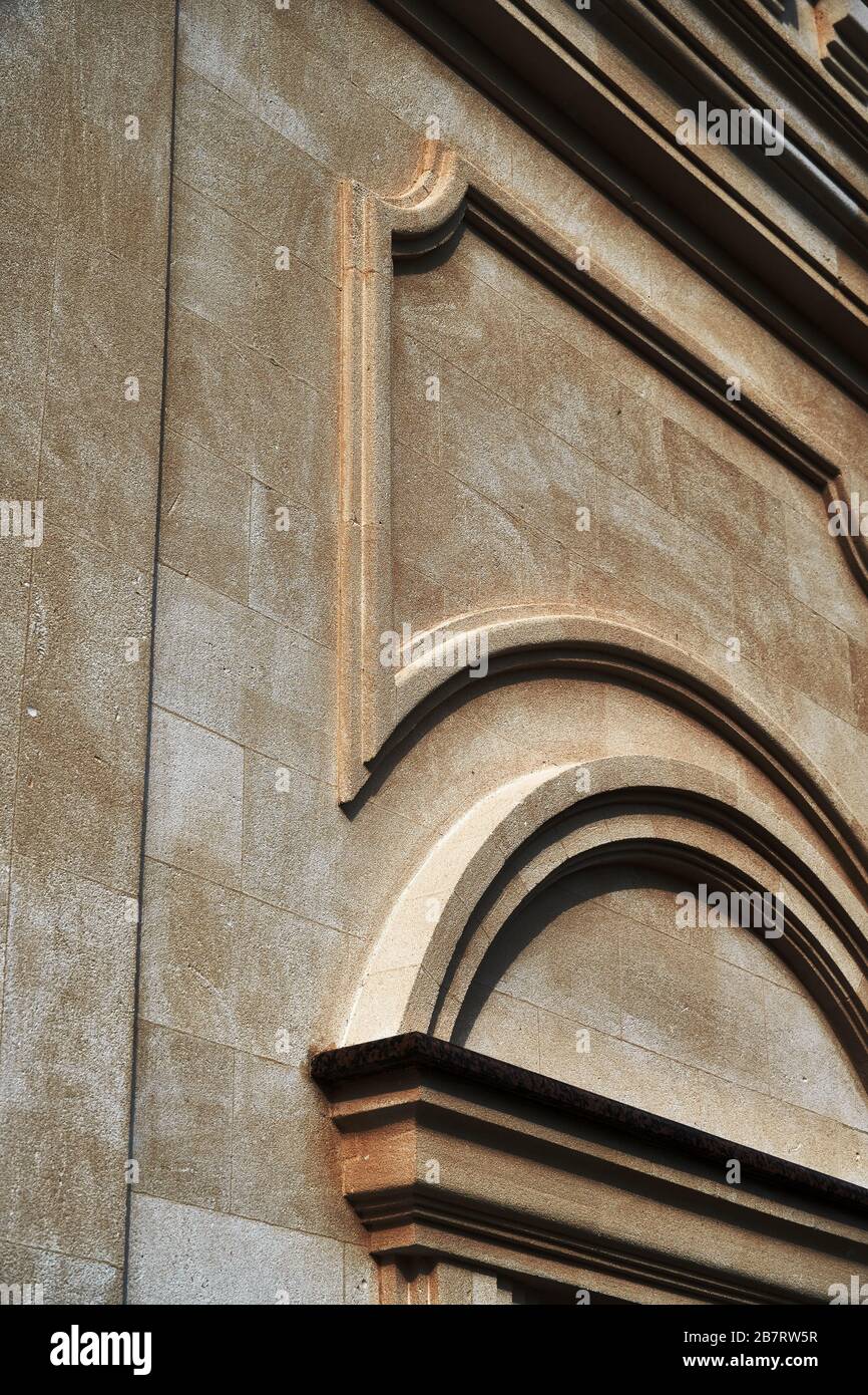 closeup of architectural element for background or texture Stock Photo ...
