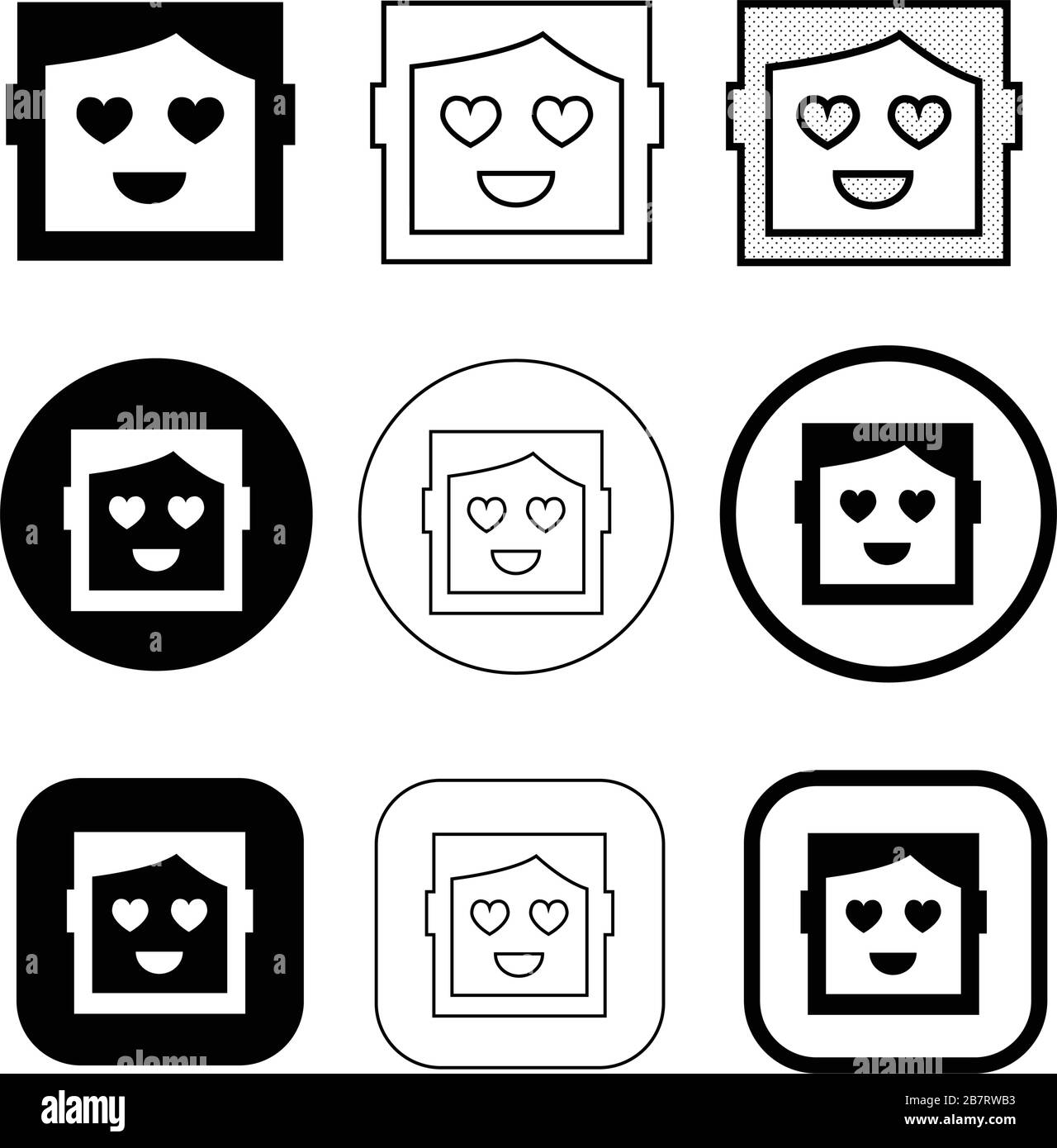 Simple human emotion icon sign design Stock Vector Image & Art - Alamy