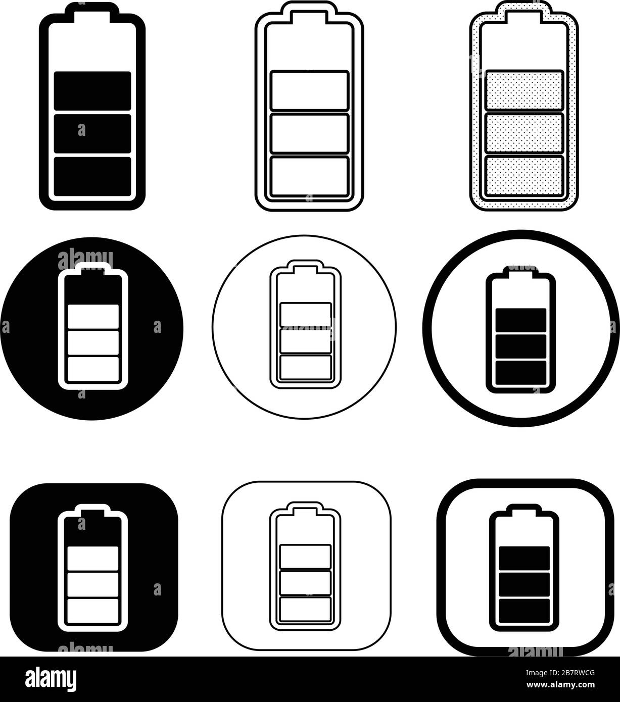 Simple battery icon sign design Stock Vector Image & Art - Alamy