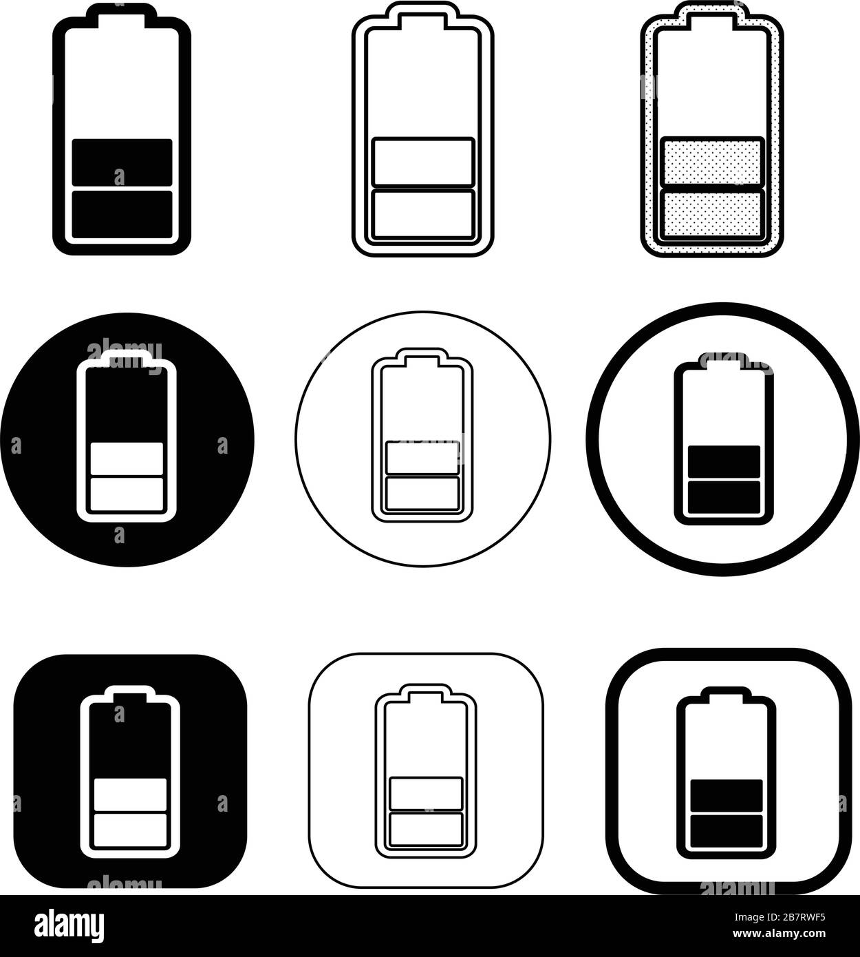 Simple battery icon sign design Stock Vector Image & Art - Alamy