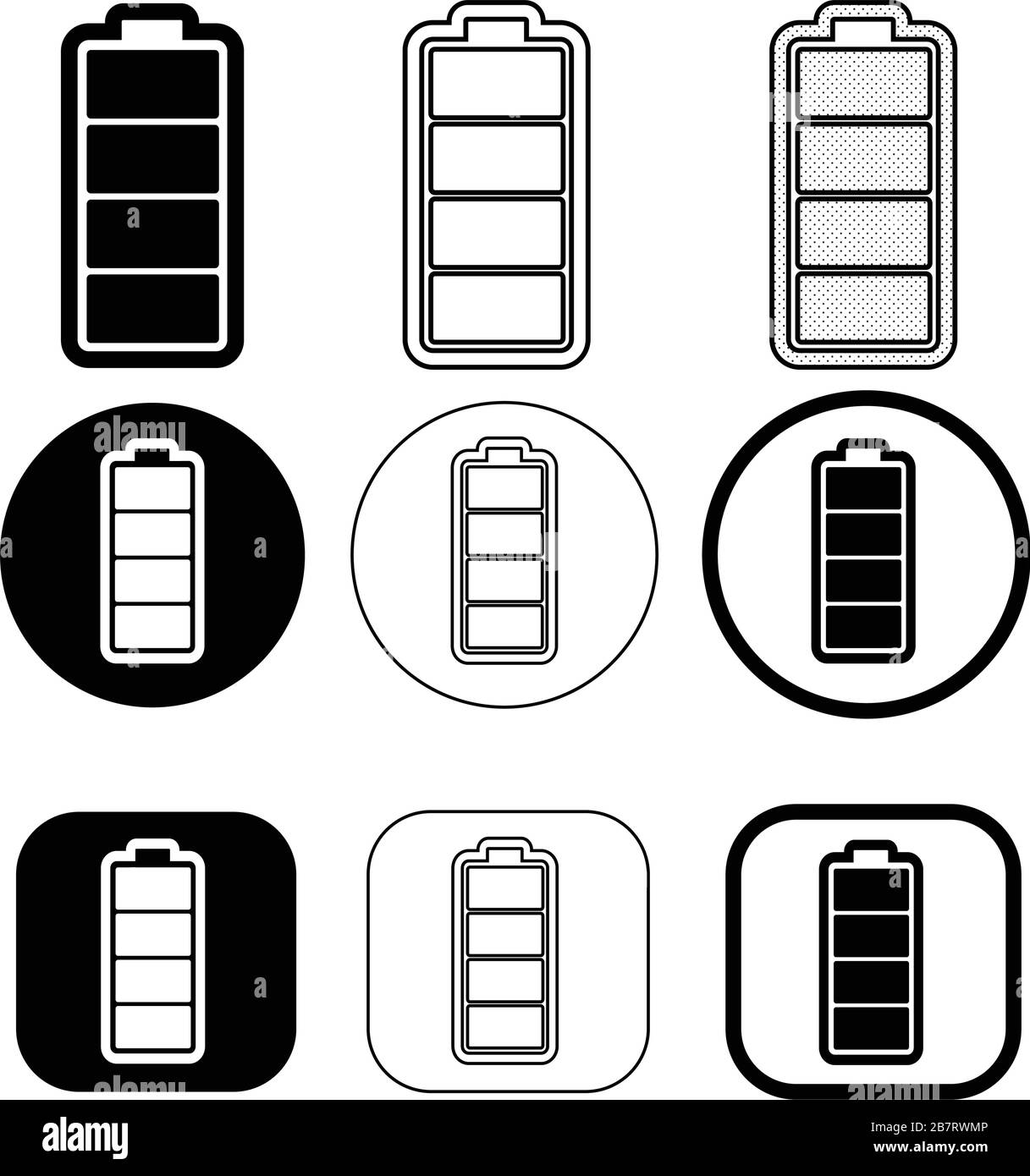 Simple battery icon sign design Stock Vector Image & Art - Alamy