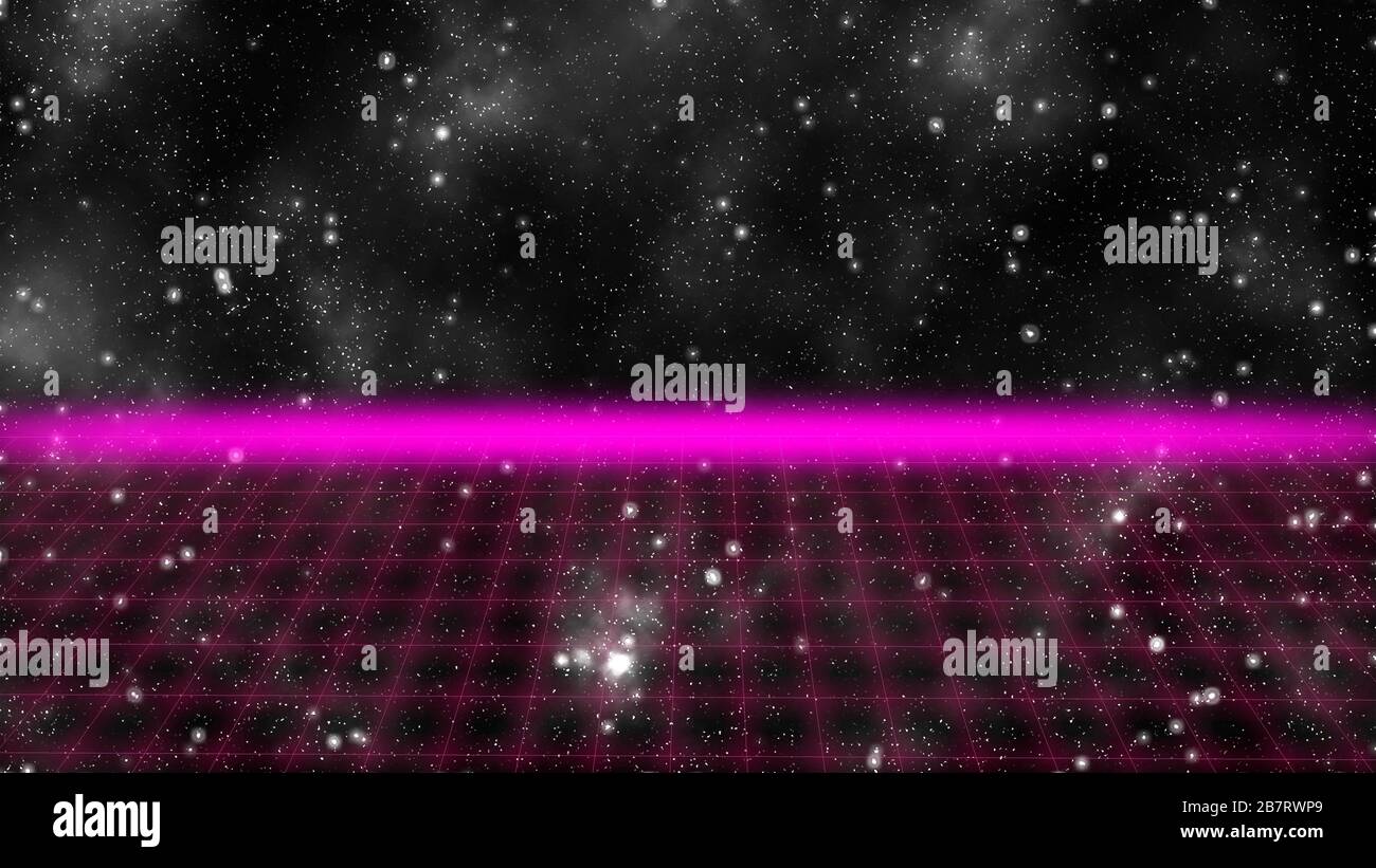 Abstract 1980s poster background with space for your text Stock Photo ...