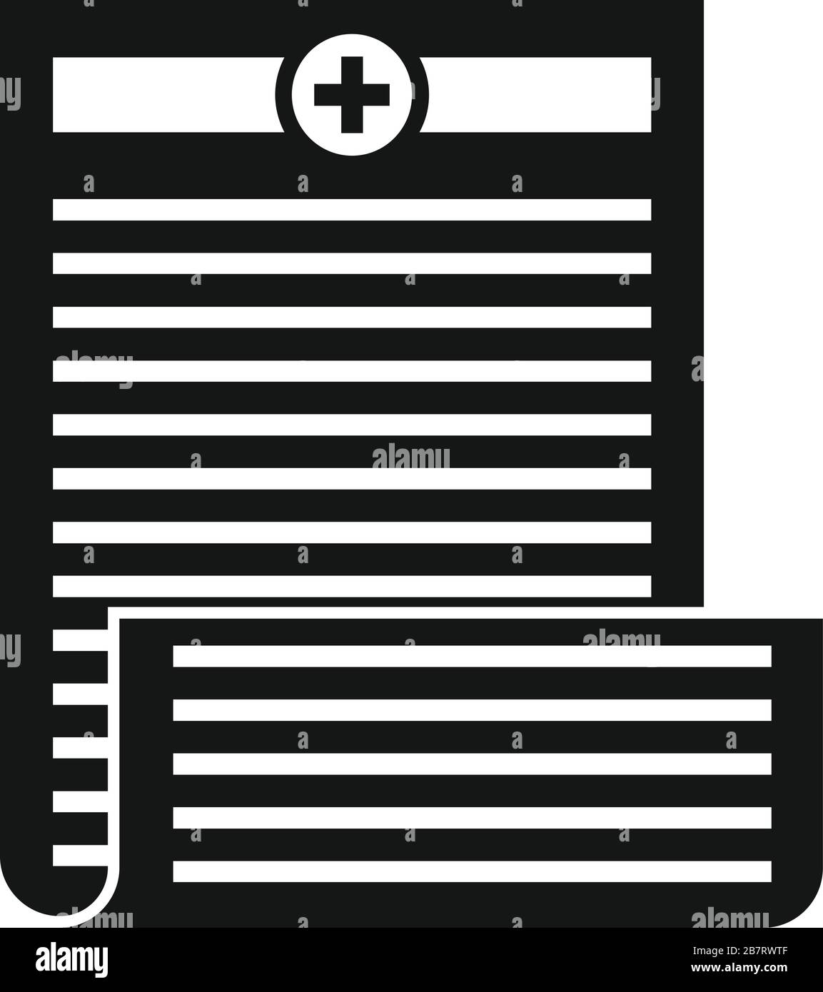 Pharmacist prescription icon. Simple illustration of pharmacist ...