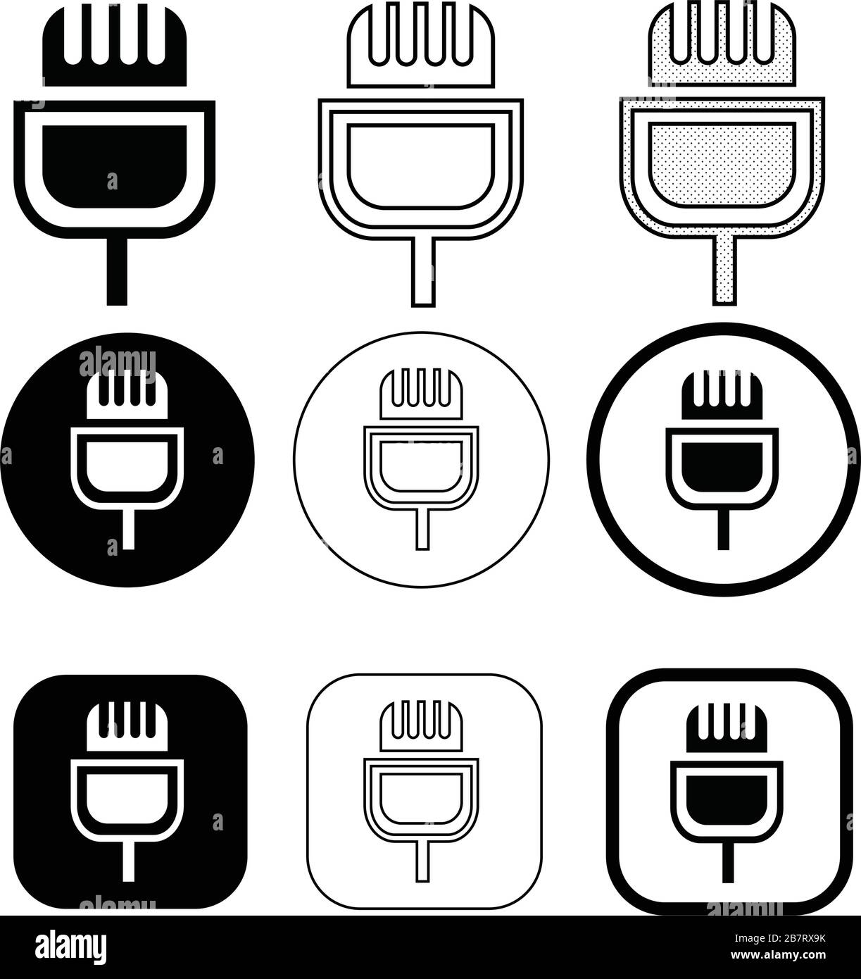 Simple microphone icon sign design Stock Vector Image & Art - Alamy
