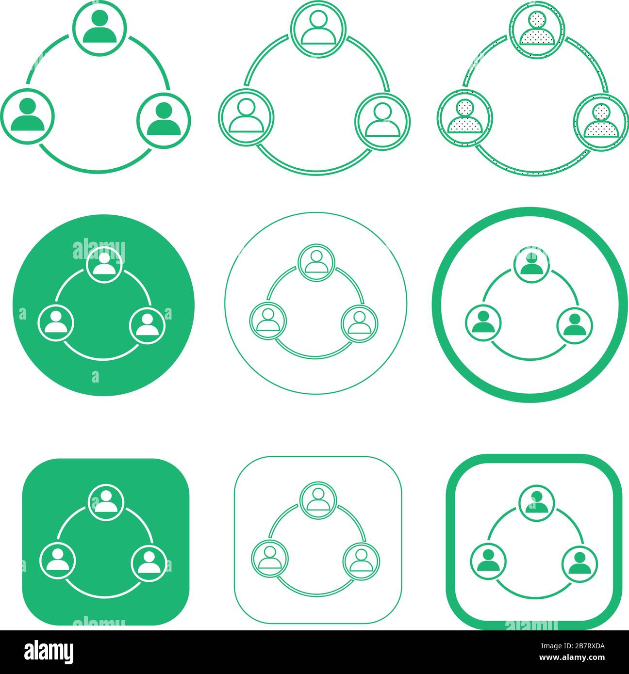 Simple people network icon sign design Stock Vector Image & Art - Alamy