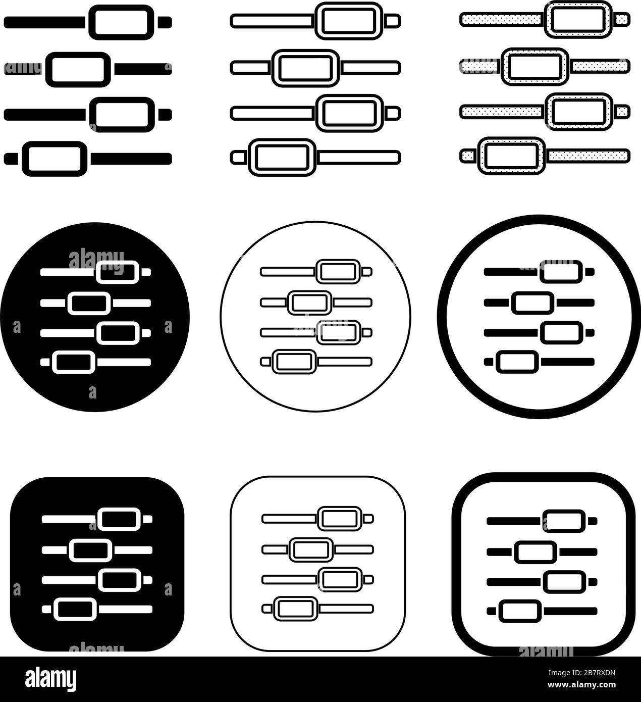 Simple control icon sign design Stock Vector Image & Art - Alamy