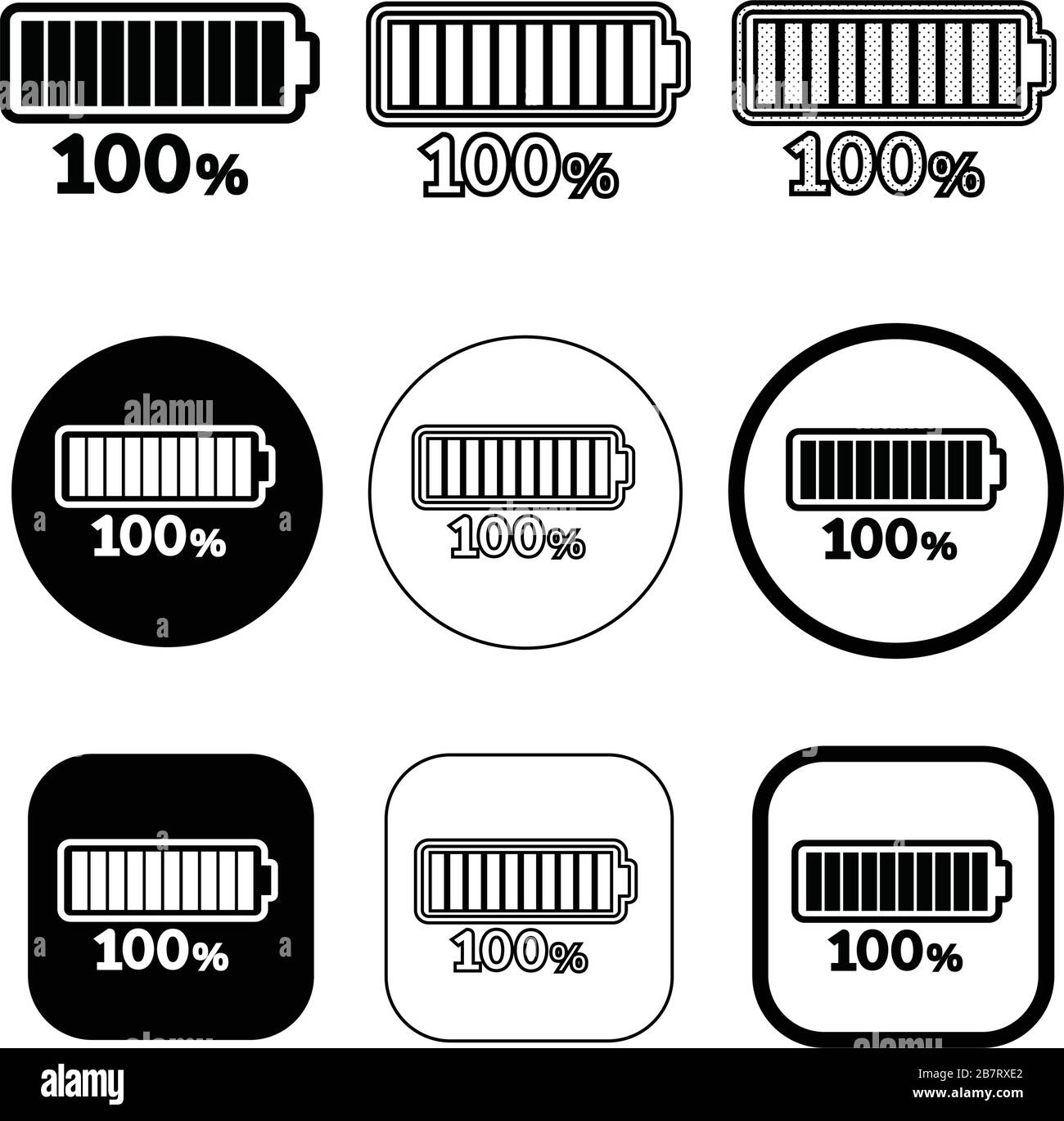 Simple battery icon sign design Stock Vector Image & Art - Alamy