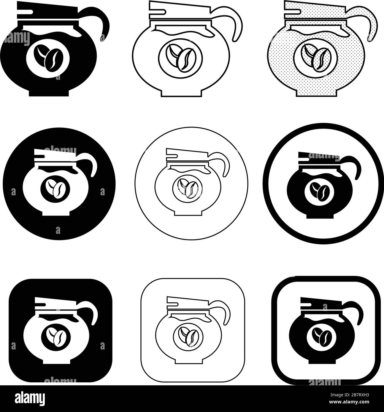 Simple coffee icon sign design Stock Vector Image & Art - Alamy