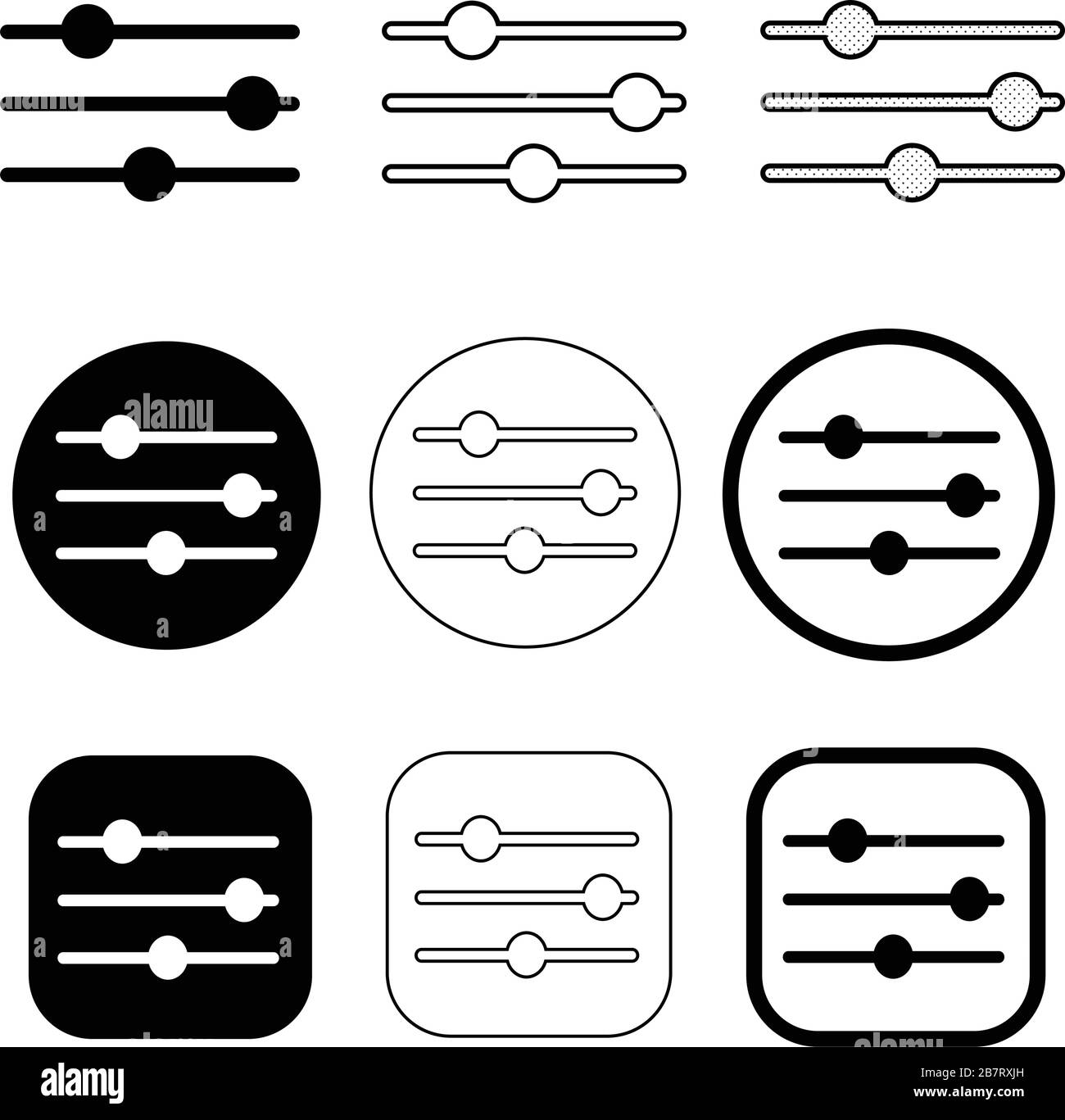 Simple control icon sign design Stock Vector Image & Art - Alamy